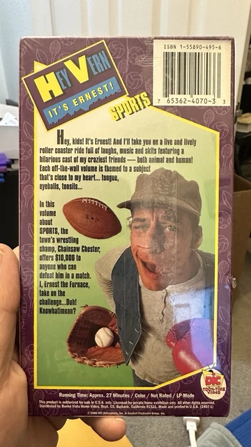 HEY VERN, IT'S Ernest! Outer Space (VHS, 1988) Vintage Rare! Jim Varney ...