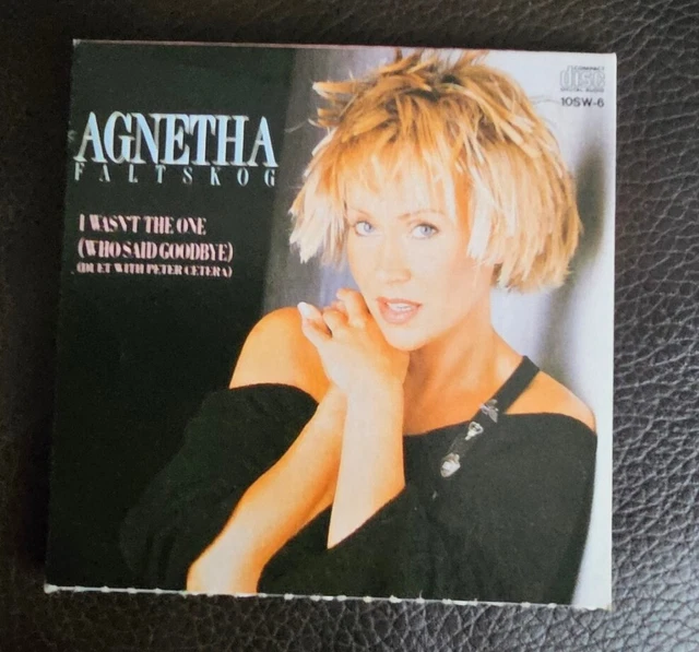 AGNETHA FALTSKOG ABBA PETER CETERA Japan 1987 3" CD Single I WASN'T THE ...