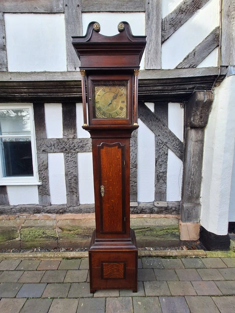 LONGCASE/GRANDFATHER CLOCK, SINGLE Handed, 'Benjamin Anns' Highworth ...