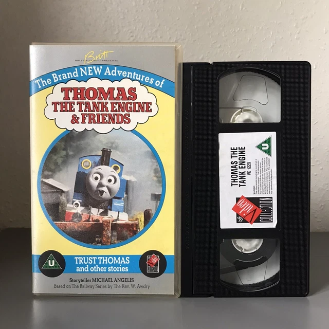 THOMAS THE TANK Engine And Friends - Vhs Video - Trust Thomas And Other ...