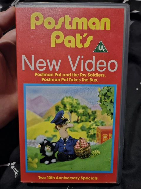 POSTMAN PAT'S &NEW Video" - 10th Anniversary Specials, PAL VHS Video ...