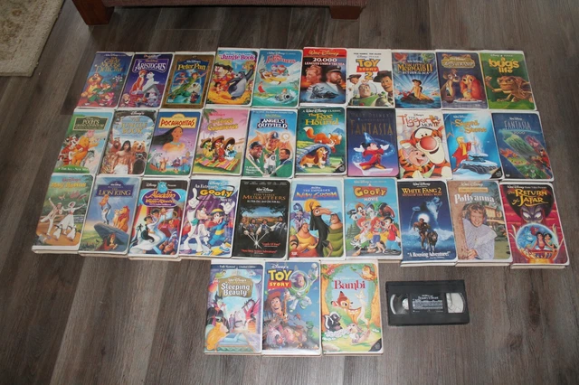 DISNEY VHS TAPES 34 LOT £119.15 - PicClick UK