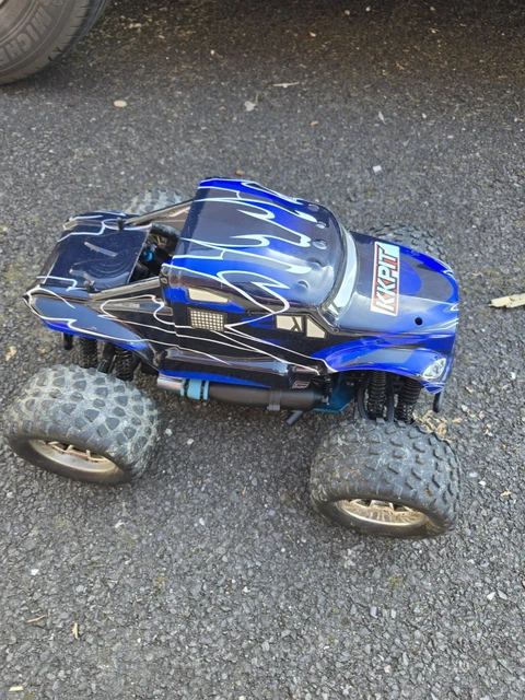 NITRO RC MONSTER Truck Petrol Radio Controlled Car £104.72 - PicClick UK