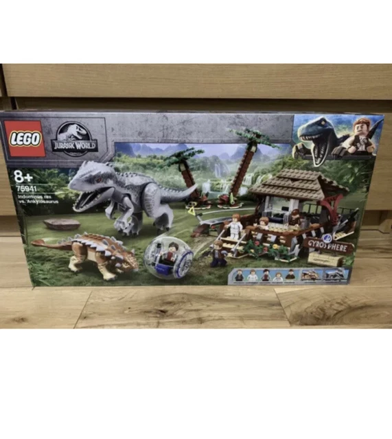 Lego Jurassic World Indominus Rex Vs Ankylosaurus 75941 Brand New