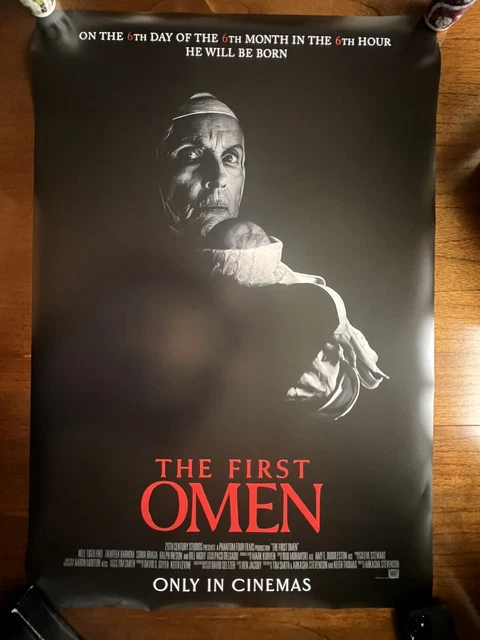 THE FIRST OMEN MOVIE POSTER 2 Sided ORIGINAL INTL FINAL 27x40 HORROR £ ...