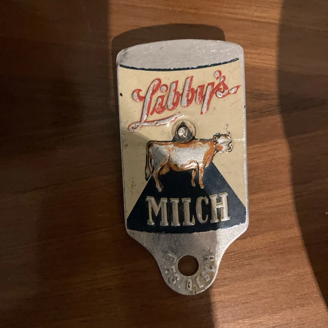 LIBBY'S MILCH, ALTER Dosenöffner Dosenstecher mit Dorn, Kondensmilch ...