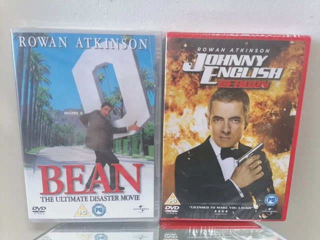 ROWAN ATKINSON [2 DVD] Johnny English Reborn + BEAN DISASTER MOVIE (NEW ...