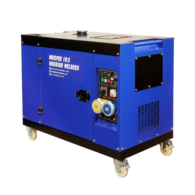 DIESEL GENERATOR 240V 10kVA house/workshop standby Gen-£1995+VAT ...