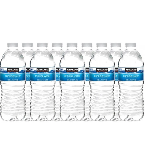 KIRKLAND SIGNATURE NATURAL Spring Bottled Water 500ml x 40 – Limited ...