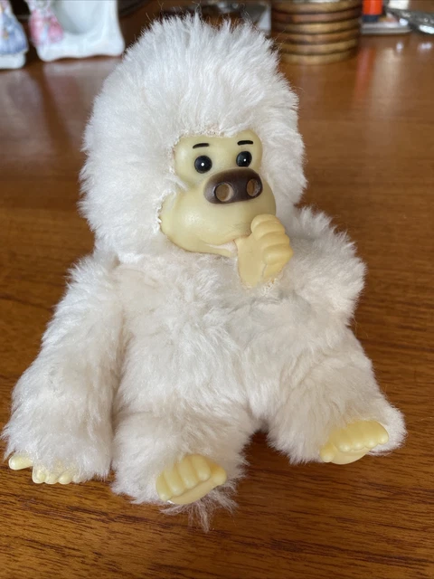 VINTAGE 1980S GONGA Thumb Sucking Nose Pick Gorilla Baby Soft Plush ...