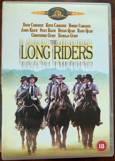 THE LONG RIDERS DVD 1980 Jesse James-Younger Gang Western Film ...