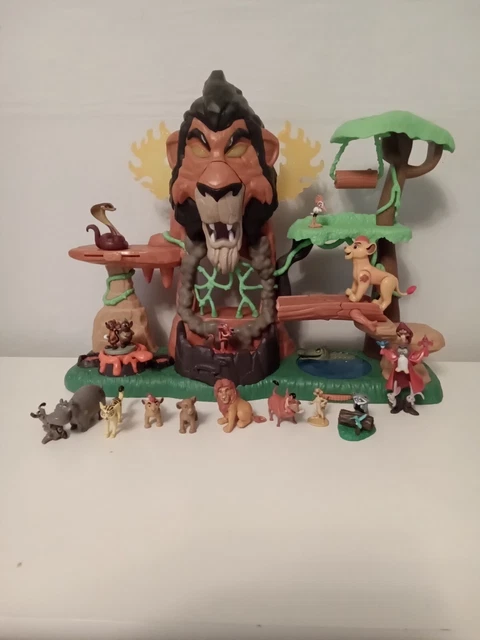 DISNEY LION GUARD Rise Of Scar Lair Playset Read description £23.00 ...