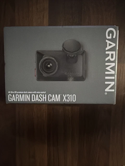 GARMIN DASH CAM X310 010-02860-00 4K Ultra HD Premium Dash Can W/ Voice ...