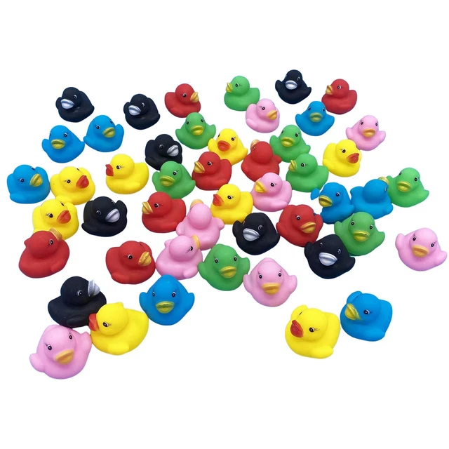 RUBBER DUCKS IN Bulk,Assortment Duckies for Ducking Floater Duck Bath ...