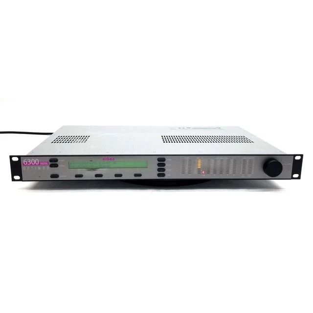 PROCESADOR DE AUDIO digital estéreo Orban Optimod 6300 transmisión ...