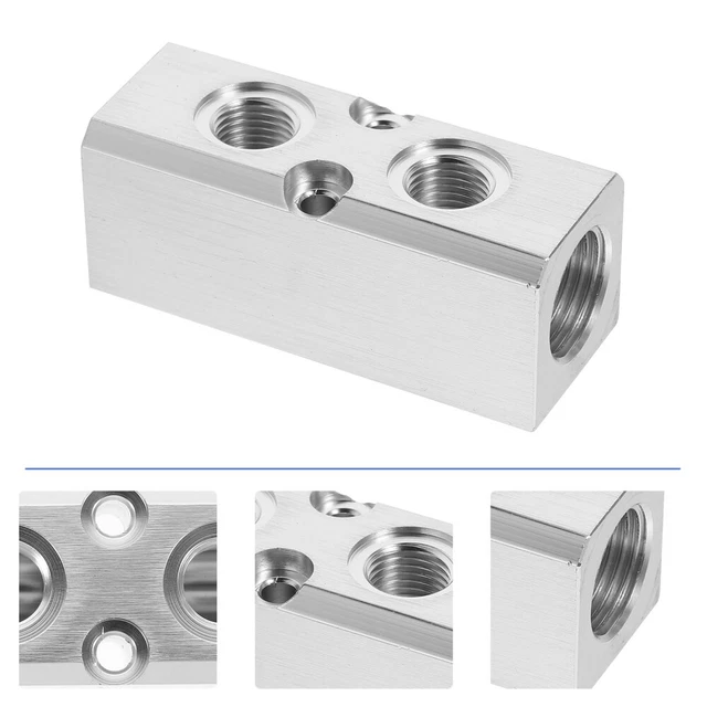 MULTI-VENTILATED DRAIN SHUNT Block Splitter Pneumatic Air Manifold ...