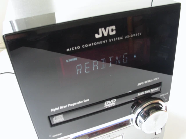 MINI-CHAÎNE HI-FI JVC UX-G950V + télécommande, hors service EUR 30,00 ...