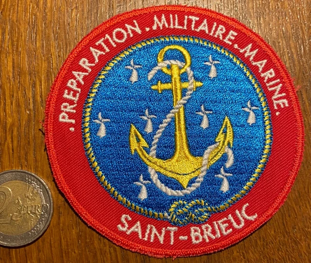 ECUSSON PATCH. PREPARATION Militaire Marine. Saint-Brieuc (Écu 41 ...