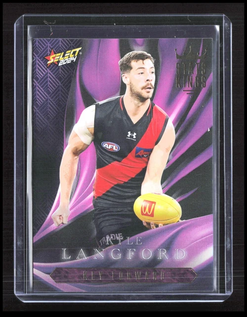 AFL 2024 SELECT Stats Kings Essendon Kyle Langford SK23 Football CB-2-3 ...