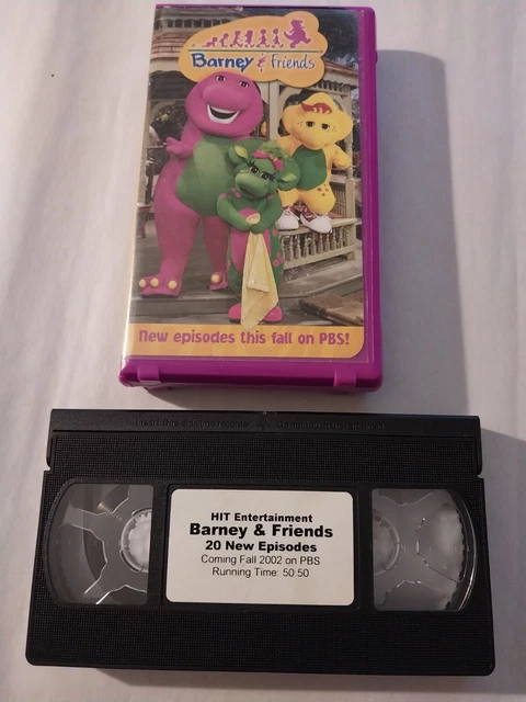 VERY RARE BARNEY & Friends Promo VHS New Episodes This Fall 2002 HTF ...