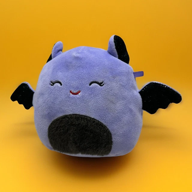 SQUISHMALLOWS JOLDY THE Purple Bat Plush Soft Toy Stuffed Animal 5 ...