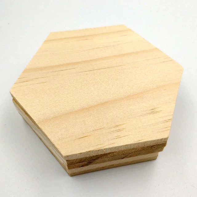 25 PCS/PACK FORMES De Découpe Hexagonale Étiquettes Nom Vierges Cadre ...