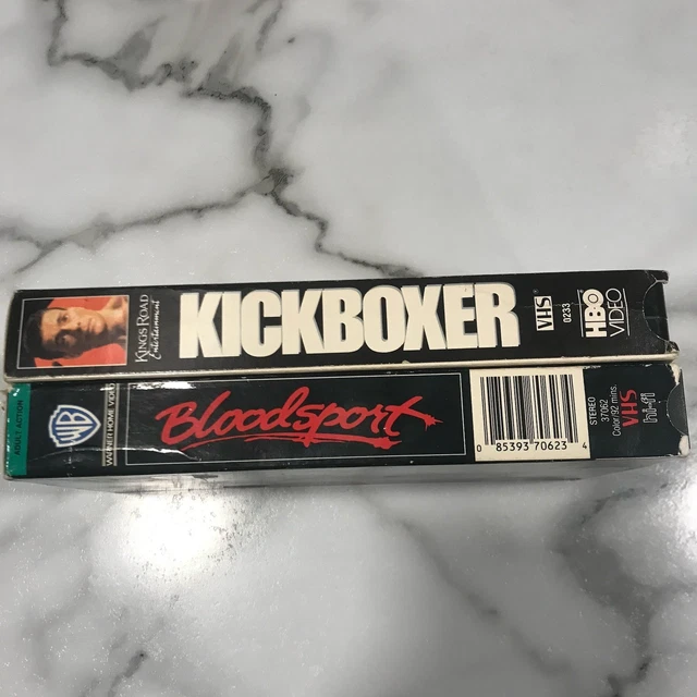 KICKBOXER & BLOODSPORT Jean Claude Van Damme - Bundle VHS Movies - £22. ...