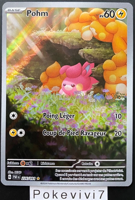 CARTE POKEMON POHM 226/091 HOLO AR EV4.5 Destinées de Paldea PAF FR ...