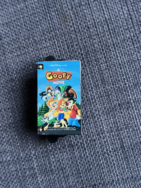 DISNEY PIN BADGE A Goofy Movie VHS Tape - Hinged £11.02 - PicClick UK