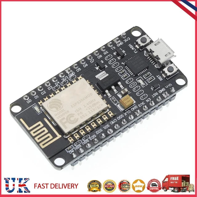 ESP8266 DEV BOARD NodeMcu Open Source Serial Module for Arduino (V3 CH340) £5.58 - PicClick UK