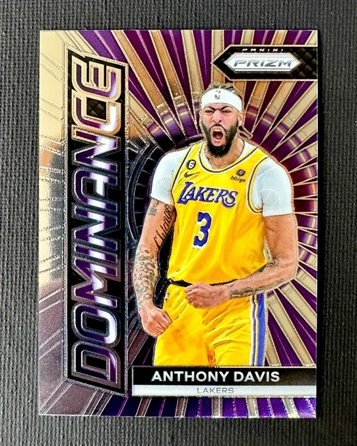 ANTHONY DAVIS 2023-24 Panini Prizm Dominance #25 Los Angeles Lakers EUR ...