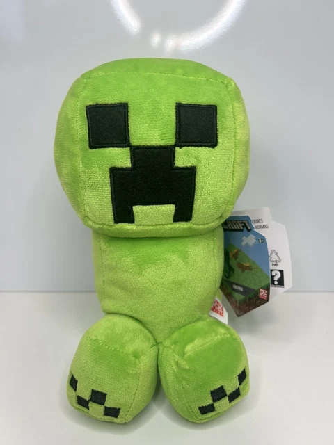 MATTEL MINECRAFT CREEPER 20cm Plush Toy Officially licensed Creeper ...