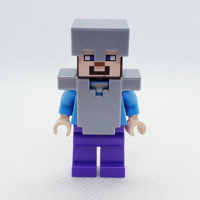 Lego Minecraft Steve In Iron Armor FOR SALE! - PicClick UK