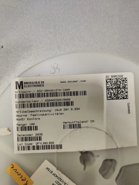 BOURNS INDUCTORS 10UH 0.89A - 100 Pcs - RoHS Compliant $4.90 - PicClick AU