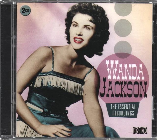 WANDA JACKSON ESSENTIAL Recordings double CD Europe Primo 2016 2CD set ...