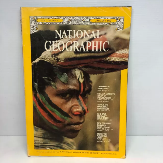 NATIONAL GEOGRAPHIC BY Melville Bell Grosvenor (Paperback Book) Vol 141 ... NATIONAL GEOGRAPHIC BY Melville Bell Grosvenor (Paperback Book) Vol 141 ...