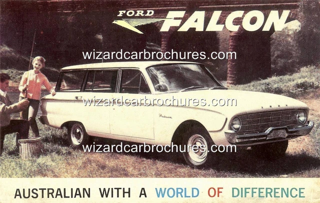 1960 FORD XK Falcon Wagon A3 Poster Ad Sales Brochure Advertisement ...
