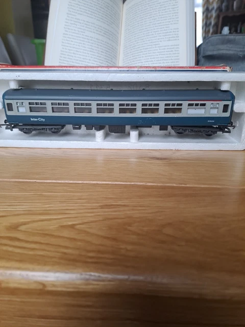 LIMA COACH VINTAGE 305308 OO Gauge BR Blue Grey E6524 Buffet Boxed £19. ...