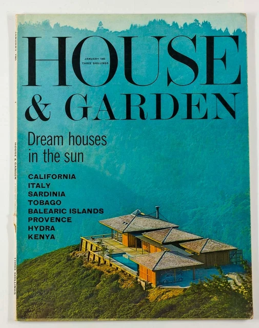 LEN DEIGHTON NORMAN Parkinson HYDRA House & Garden January 1965 St ...