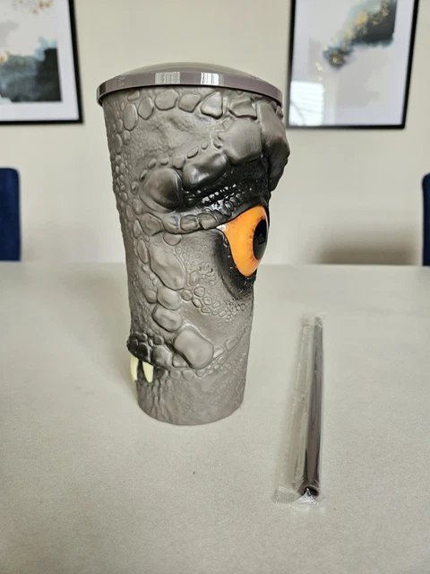 JURASSIC WORLD REBIRTH T-Rex Gripper Cup & Straw Vue Cinema Exclusive ...