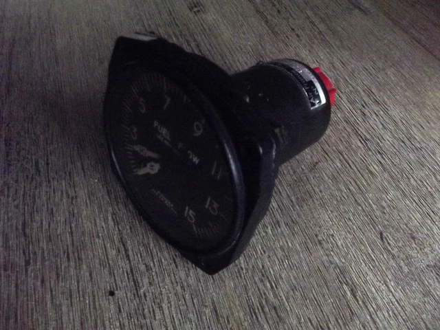 WW2 USAAF AIRCRAFT Fuel Flow Indicator 1940's By Pioneer Aviation ...