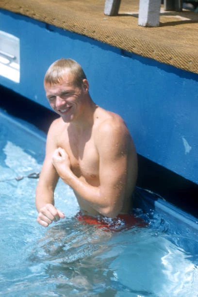 OLYMPICS AMERICAN SWIMMER George Breen 1956 OLD PHOTO 4 $8.50 - PicClick AU