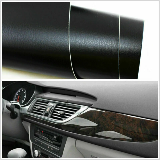 DIY 3D LEATHER Texture Auto Car Interior Dashboard Trim Film Vinyl ...