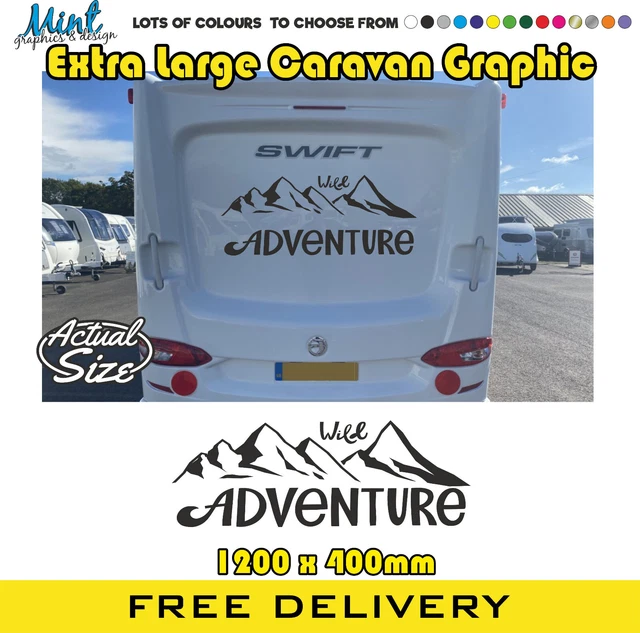 Swift Caravan Stickers Decals FOR SALE! - PicClick UK