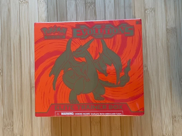 1 POKÉMON EVOLUTIONS Elite Trainer Box Charizard XY 2016 Englisch ...