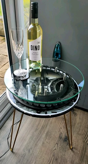 RAF TORNADO RB199 Engine Diaphragm Table, Glass Top , Tornado Decals ...