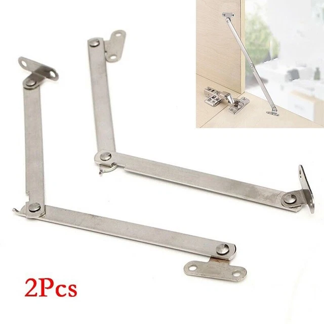 STAINLESS STEEL CABINET Door Folding Hinge Lift Up Lid Flap Rods ...