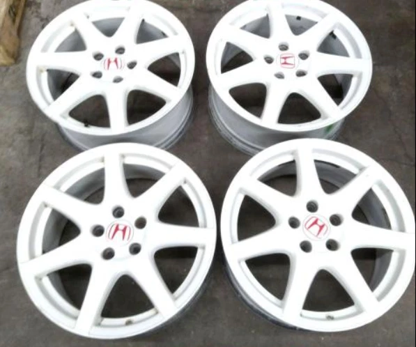 JDM HONDA CIVIC EuroR FN2 FD2 EP3 18x7.5J +55 5x114.3 Wheels Rims Used ...