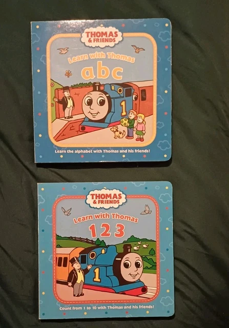 2X LEARN WITH Thomas Board Books... Thomas The Tank Engine £11.11 ...