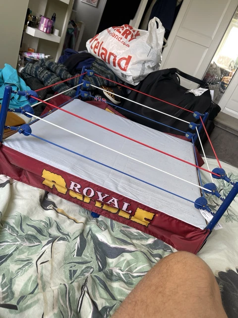 WWE WWF NEW Generation Authentic Scale wrestling Ring - Mattel ...